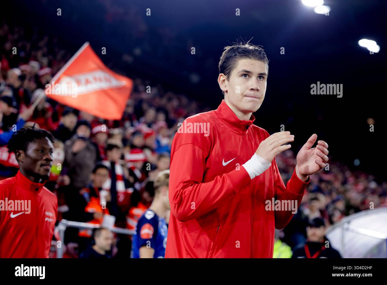 Bergen 20251109. Brann's Eivind Helland before the elite football match ...