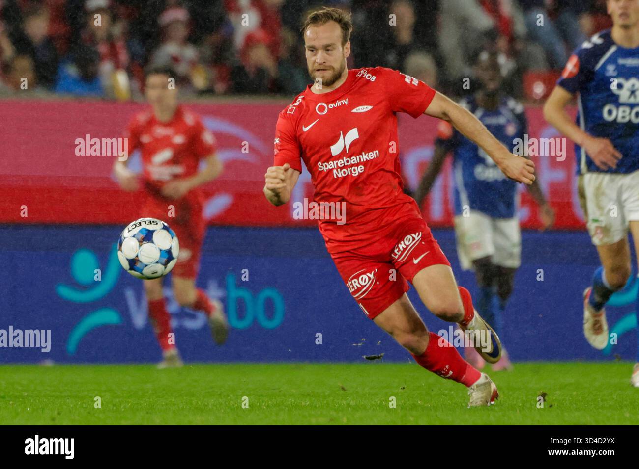 Bergen 20251109. Brann's Bård Finne during the elite football match ...
