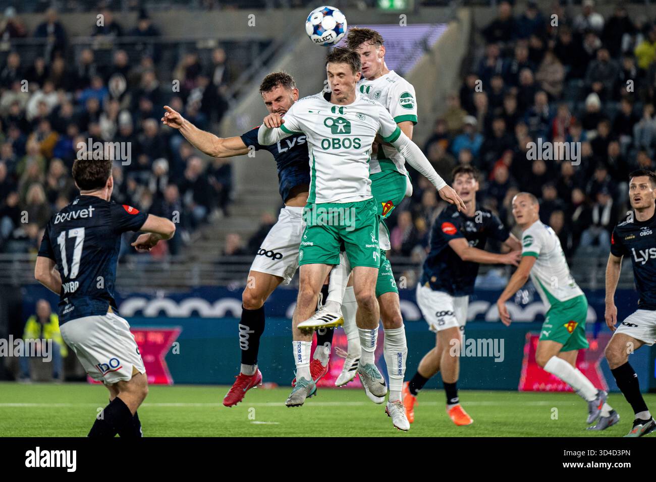 Stavanger 20251108. HamKam's Fredrik Sjølstad during the elite series ...