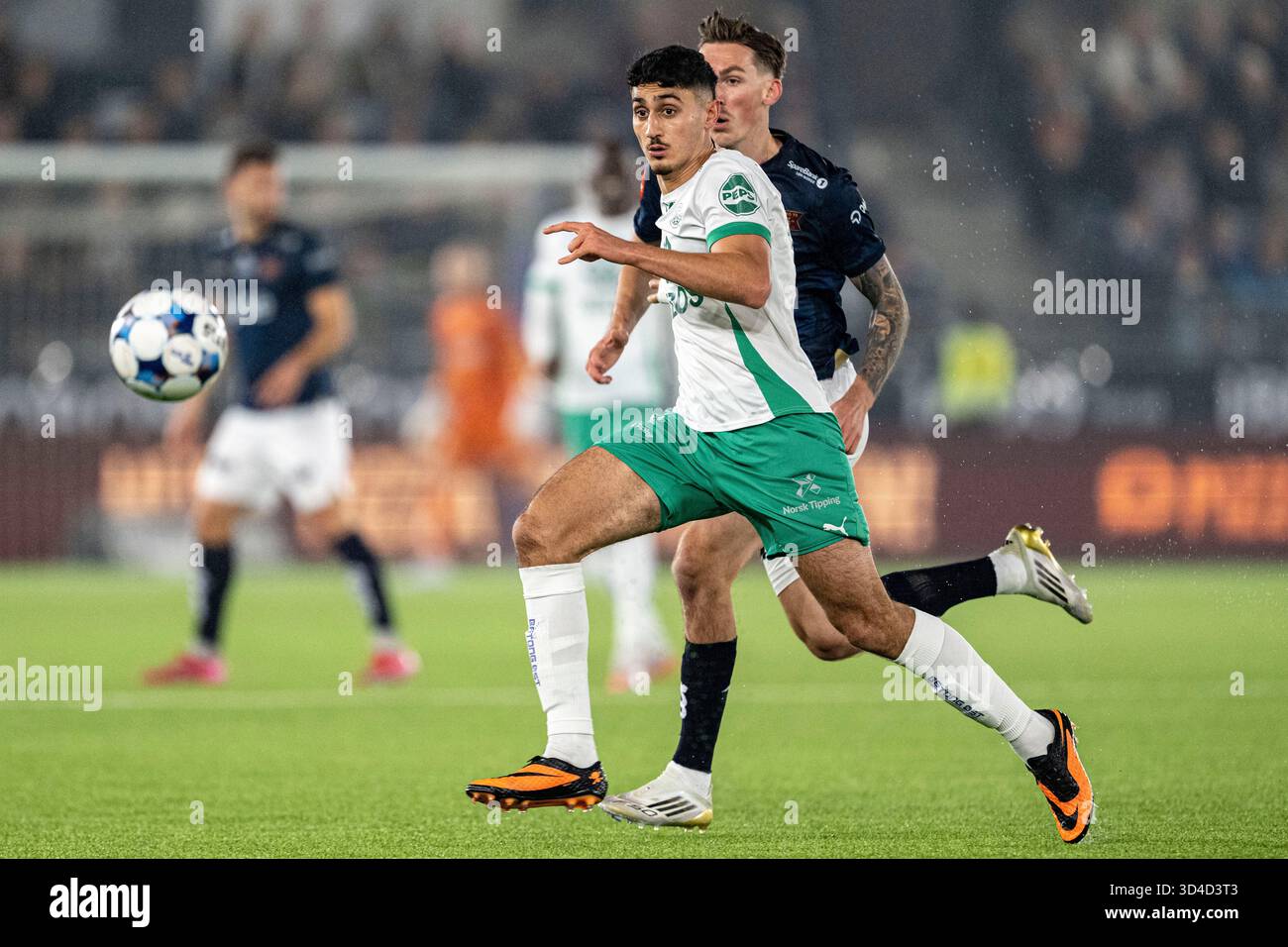 Stavanger 20251108. The elite football match between Viking and Hamkam ...