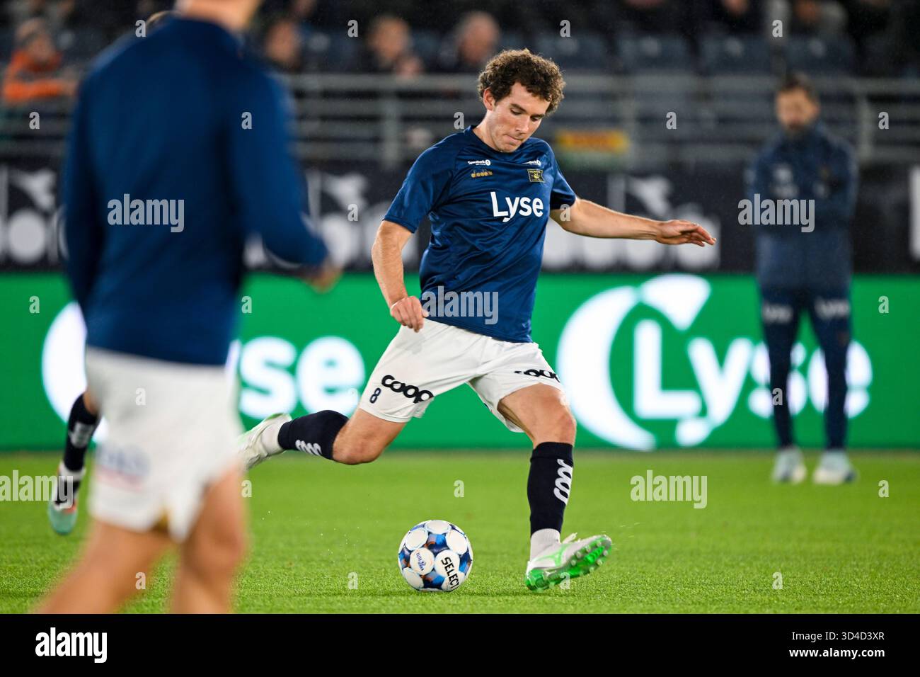 Stavanger 20251108. Vikings Joe Bell during the elite series football ...