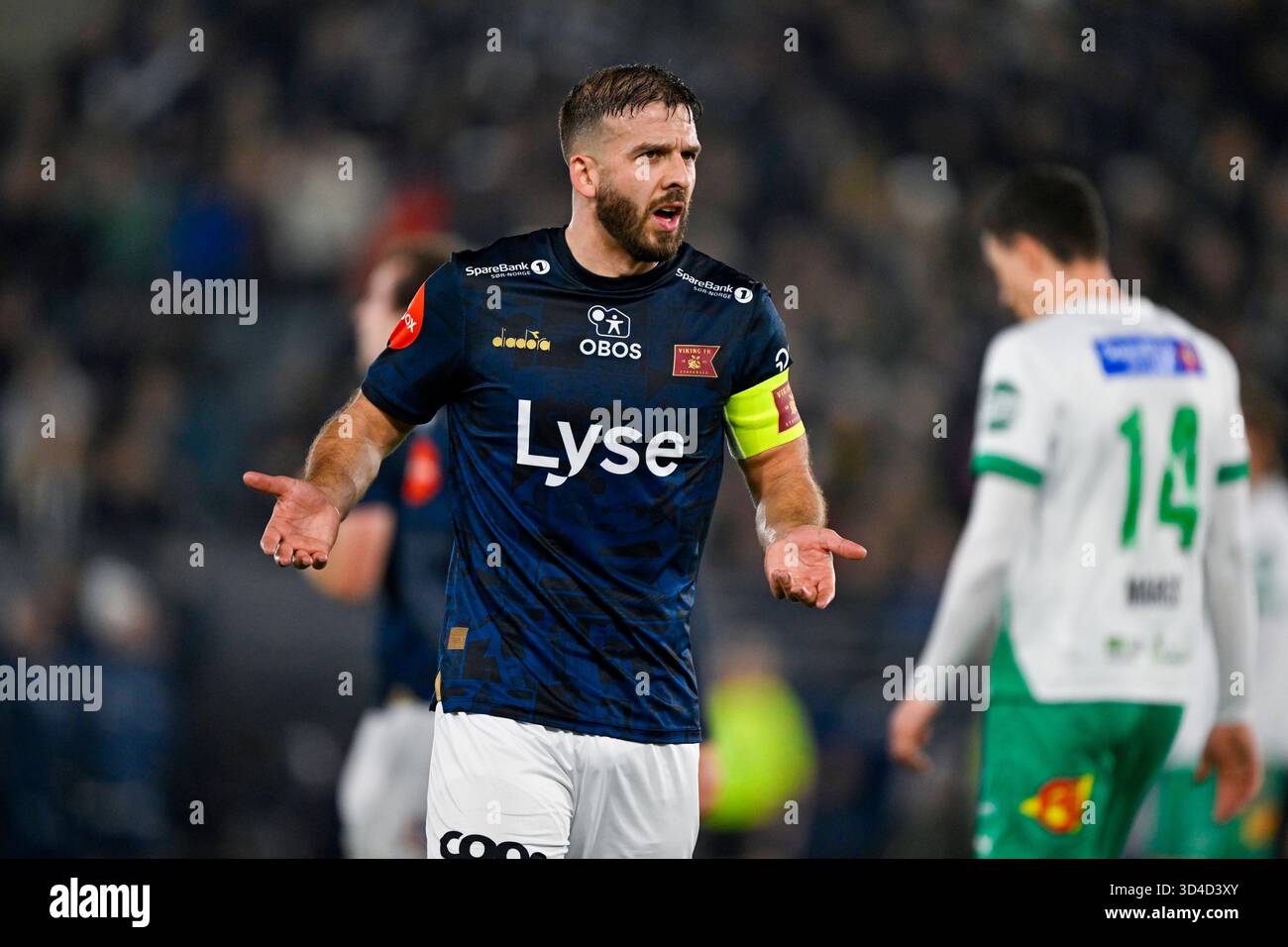 Stavanger 20251108. Vikings Zlatko Tripic during the elite series ...