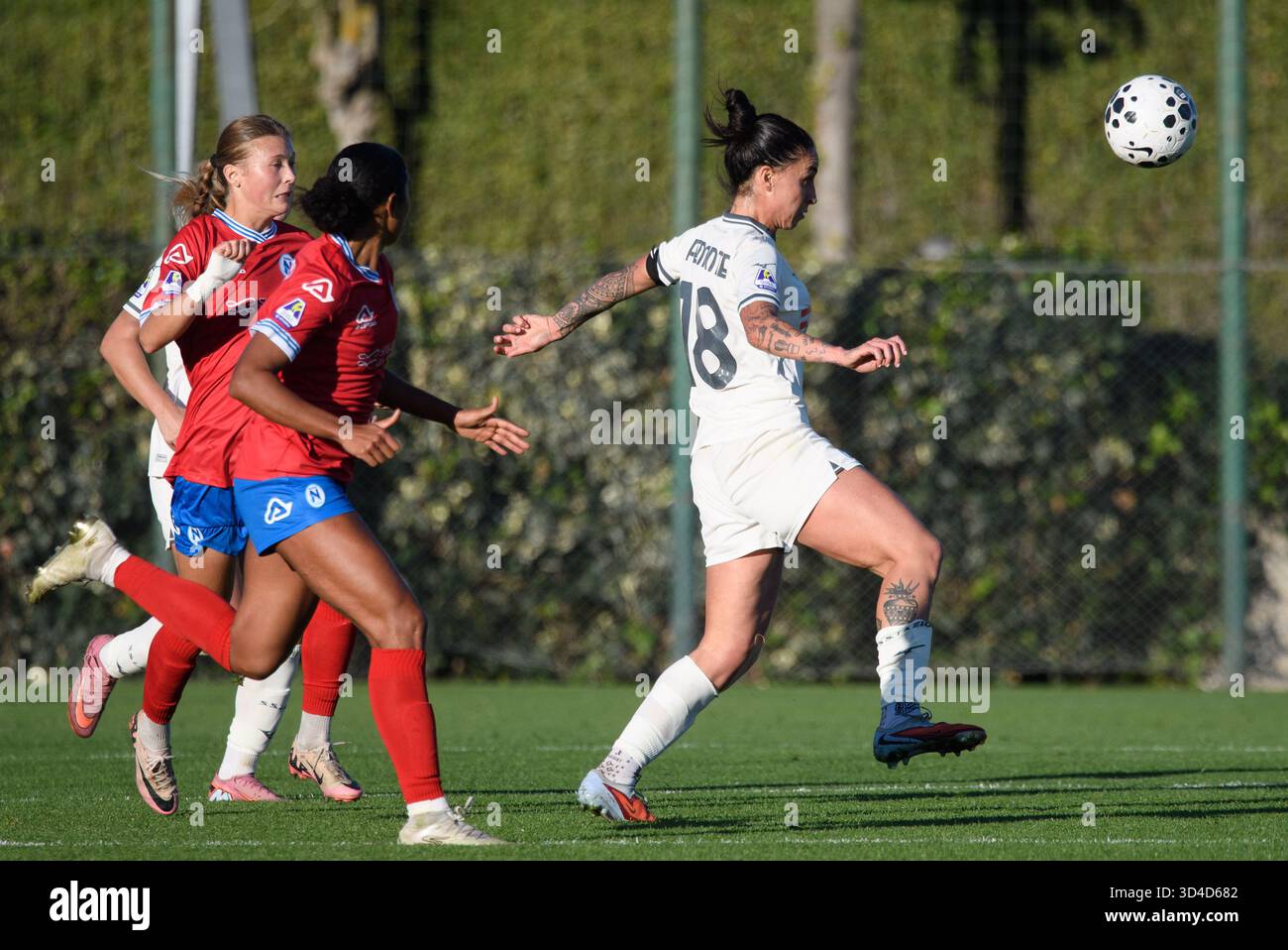 the Serie A Women's match between S.S. Lazio and Napoli Femminile at ...