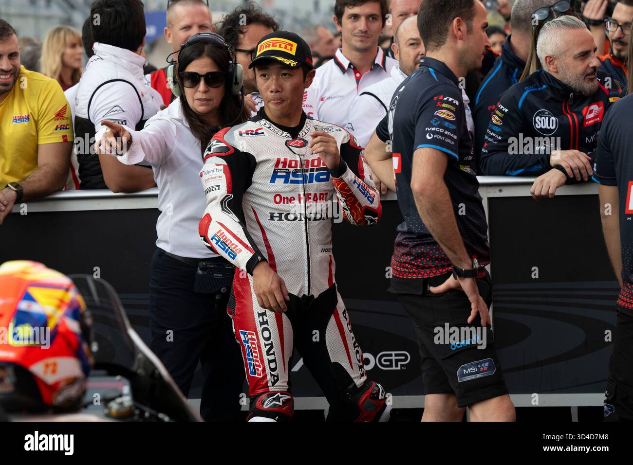 FURUSATO Taiyo (jpn), Honda Team Asia, portrait celebrates his third ...