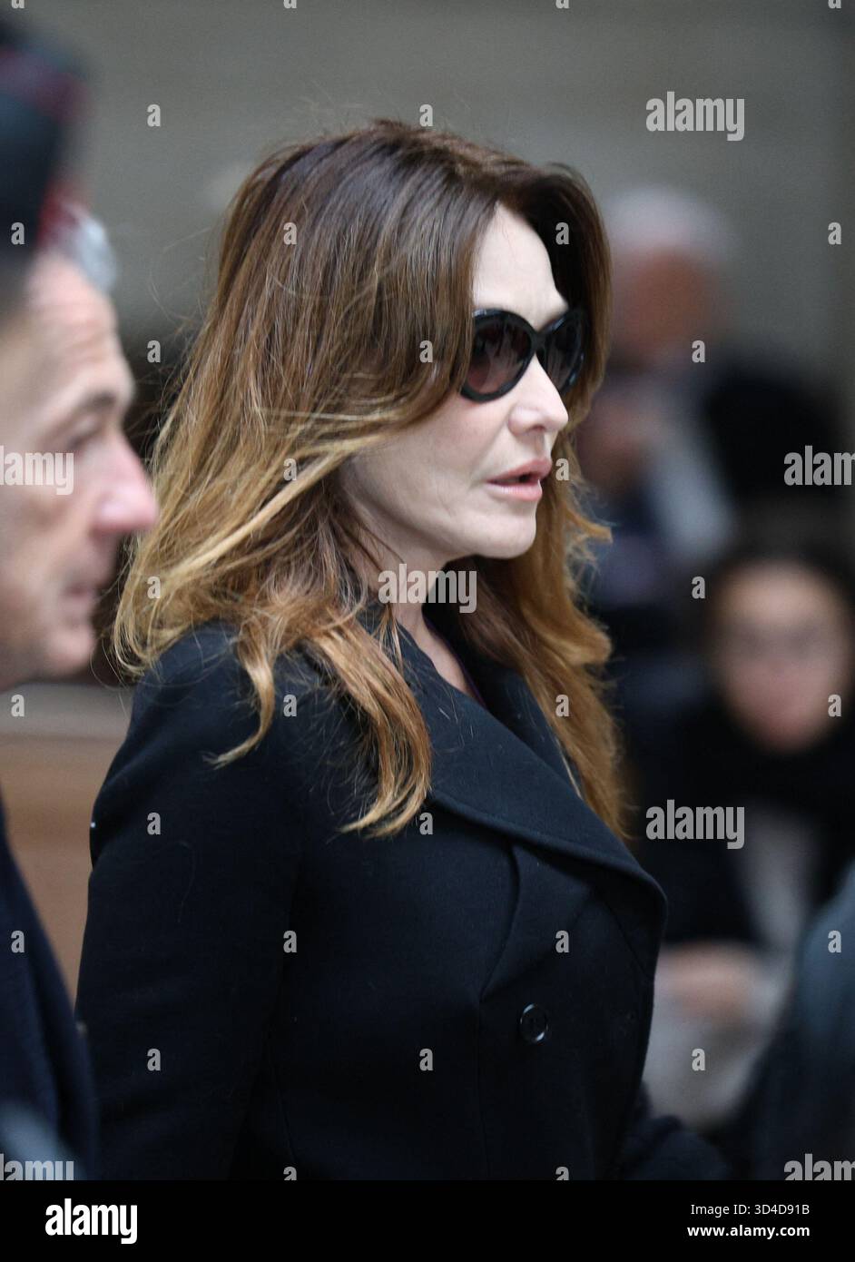 Carla Bruni arriving at the Paris Appeal Court for the request for ...