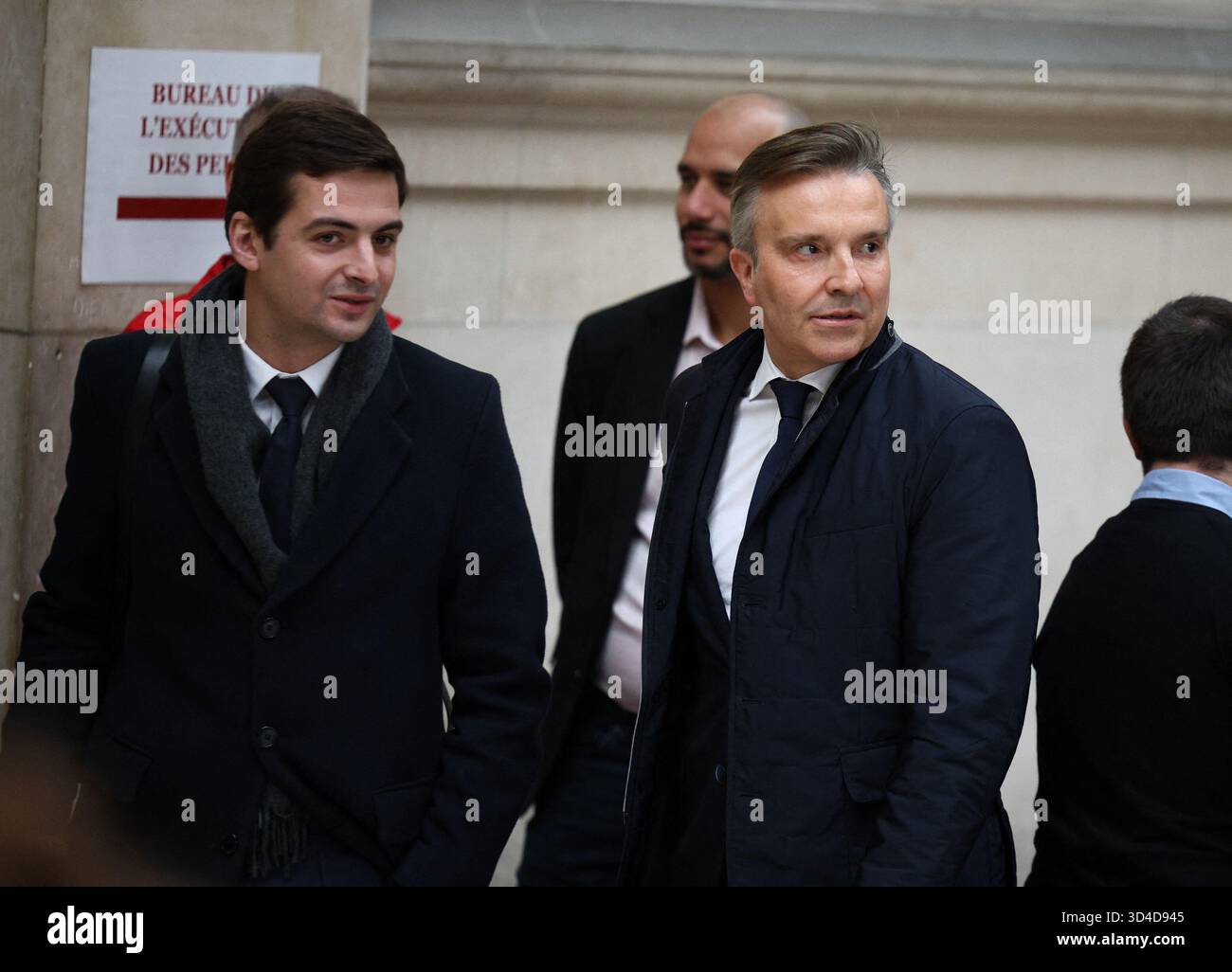 Nicolas Sarkozy Lawyer Christophe Ingrain arriving at the Paris Appeal ...