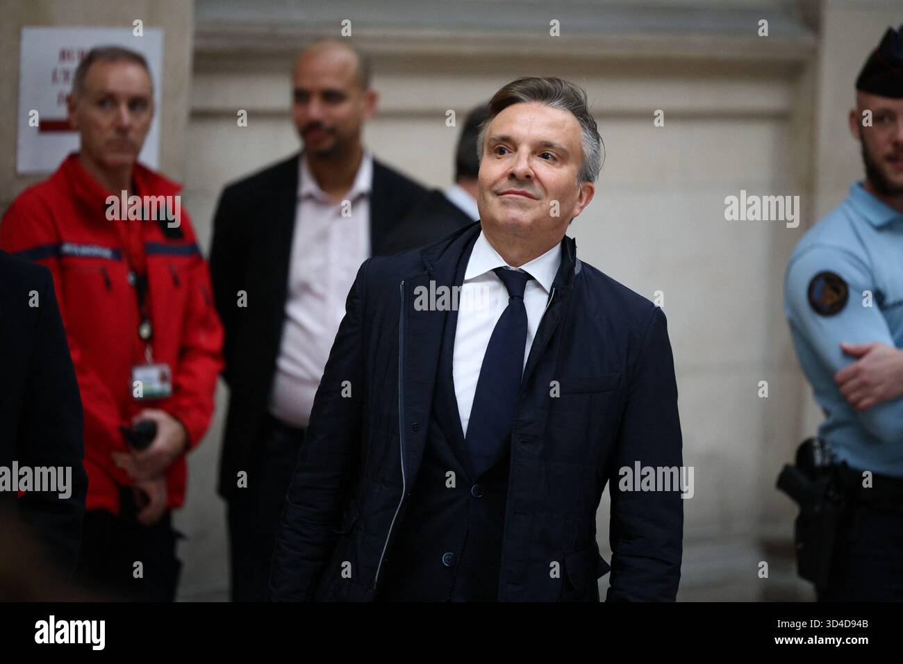 Nicolas Sarkozy Lawyer Christophe Ingrain arriving at the Paris Appeal ...
