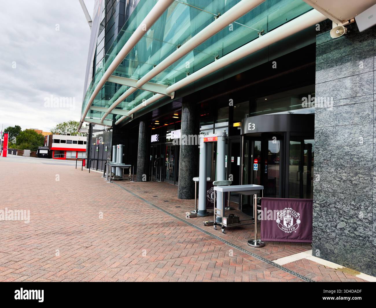 Manchester, UK - September 30, 2025: Modern glass building exterior in ...