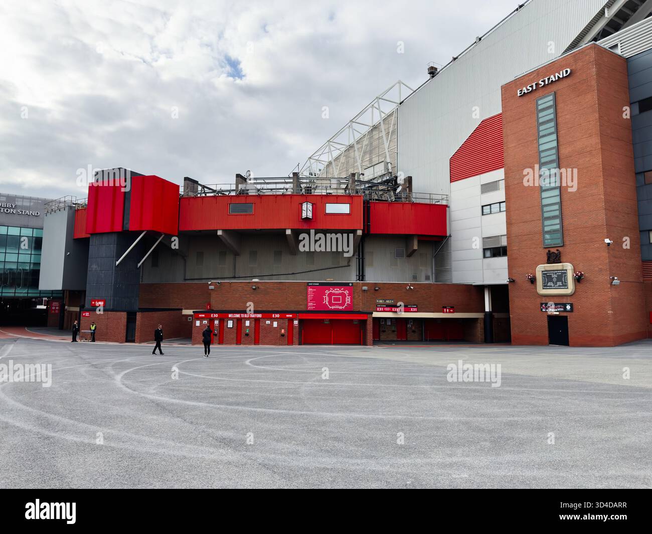 Manchester, UK - September 30, 2025: Front view of a large Manchester ...