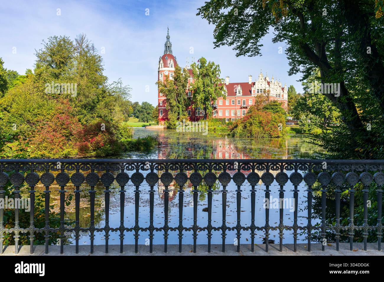 Neues Schloss Muskau, Muskauer Park, UNESCO Welterbe, Bad Muskau ...