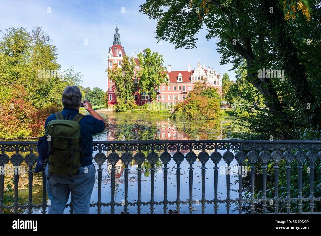 Neues Schloss Muskau, Muskauer Park, UNESCO Welterbe, Bad Muskau ...