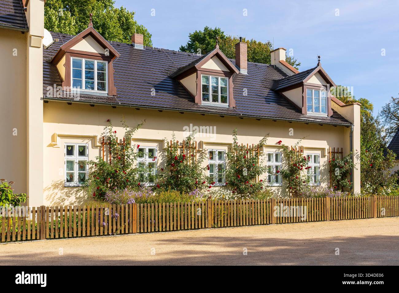 Schlossvorwerk Muskau im Muskauer Park, UNESCO Welterbe, Bad Muskau ...