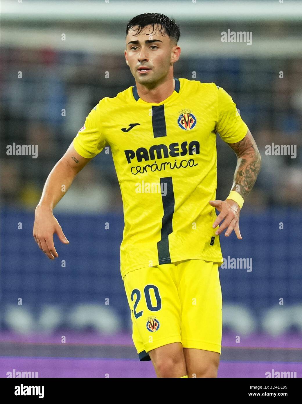 Alberto Moleiro of Villarreal CF during the La Liga EA Sports match ...