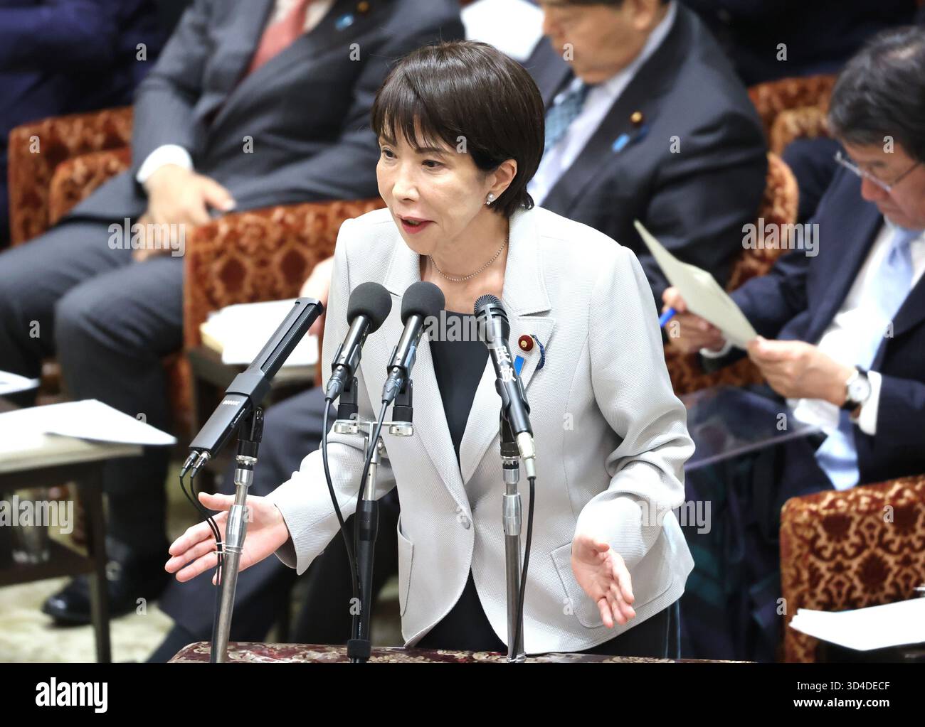 November 10, 2025, Tokyo, Japan - Japanese Prime Minister Sanae ...