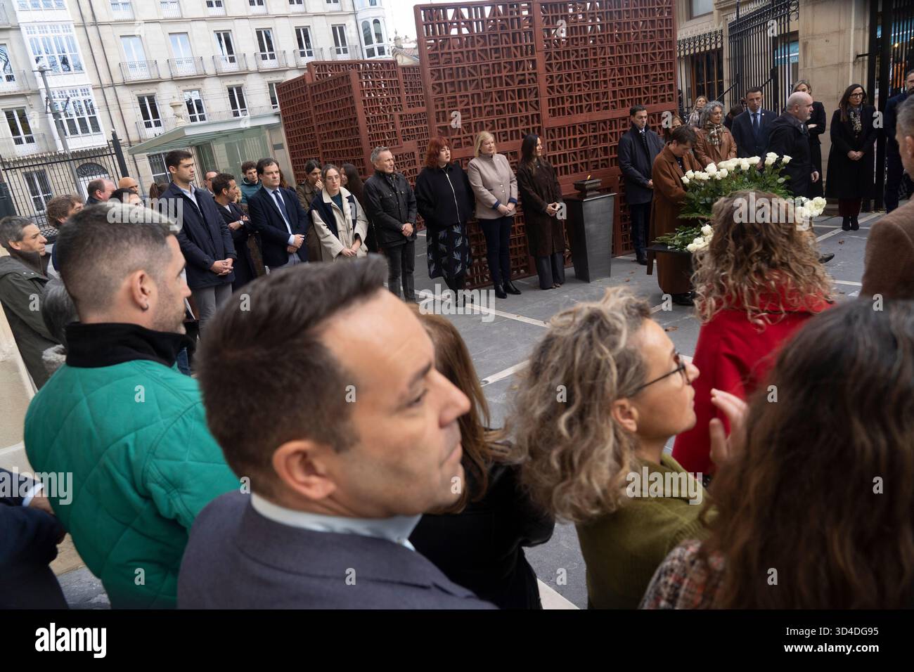 Floral tribute on the occasion of the 'Day of Remembrance', at the ...