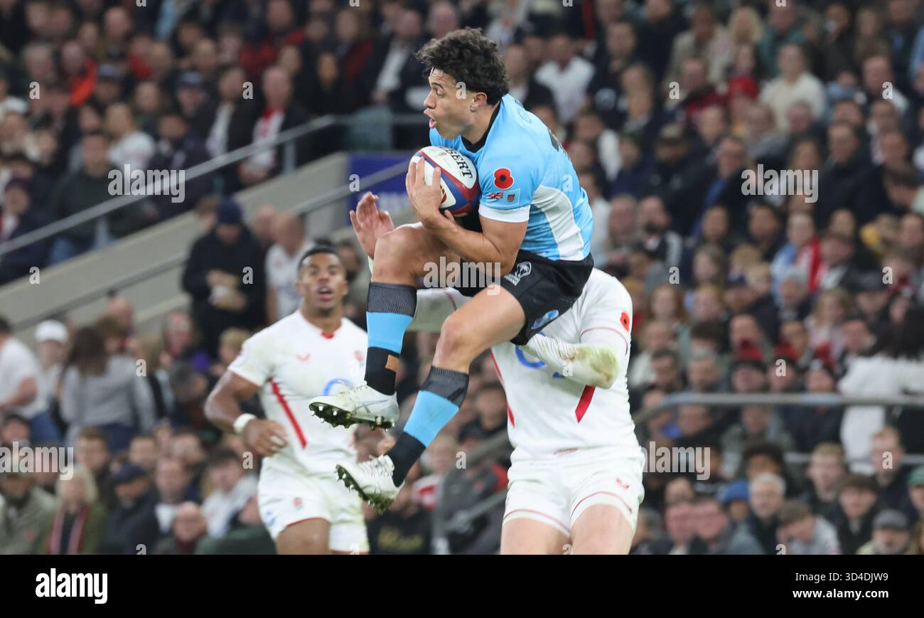 Caleb Muntz of Fiji in action during Quilter Nations Series match ...