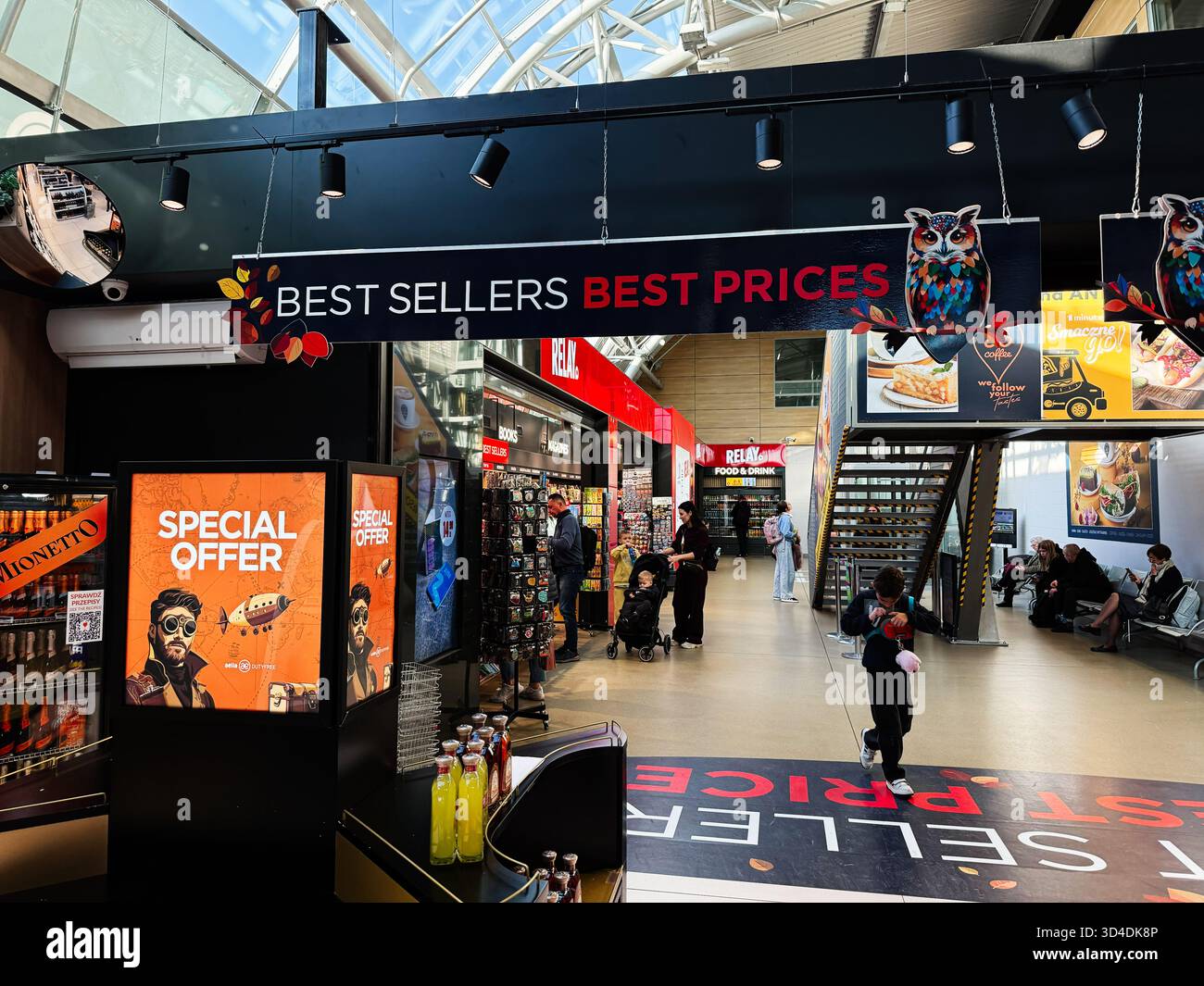 Nowy Dwor Mazowiecki, Poland - October 22, 2025: Busy indoor shopping ...