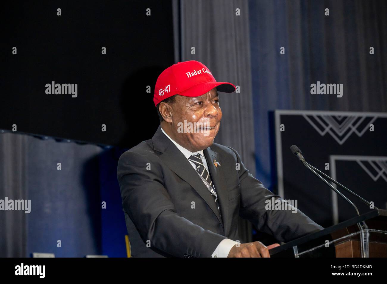 Leo Terrell speaks at the Zionist Organization of America (ZOA) Annual ...