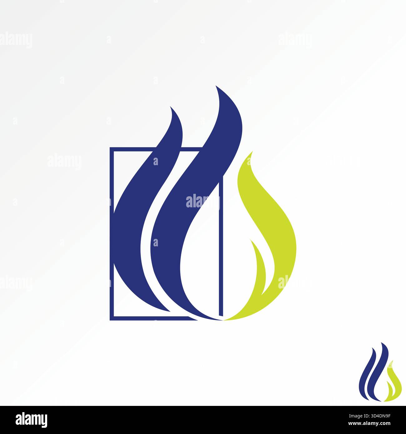 Air flow cold blue Stock Vector Images - Alamy