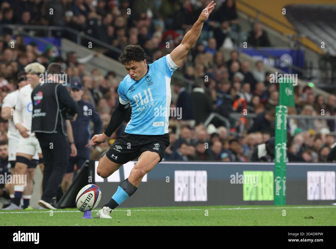 Caleb Muntz of Fiji in action during Quilter Nations Series match ...