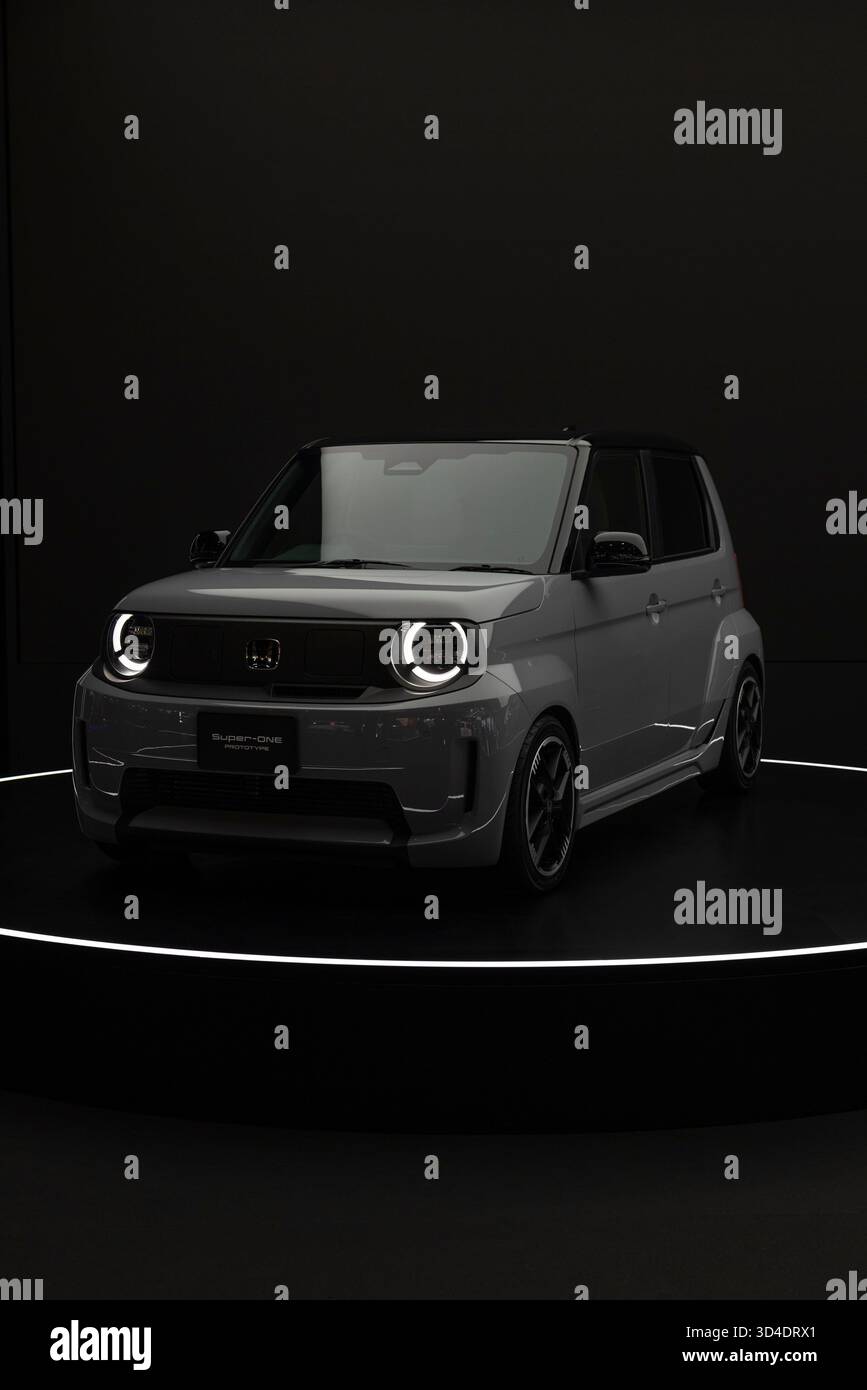 Honda Super-One Prototype on display at Japan Mobility Show 2025. Tokyo ...