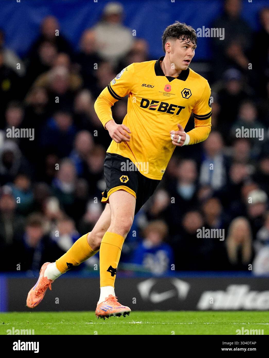 Wolverhampton Wanderers' Jorgen Strand Larsen during the Premier League ...