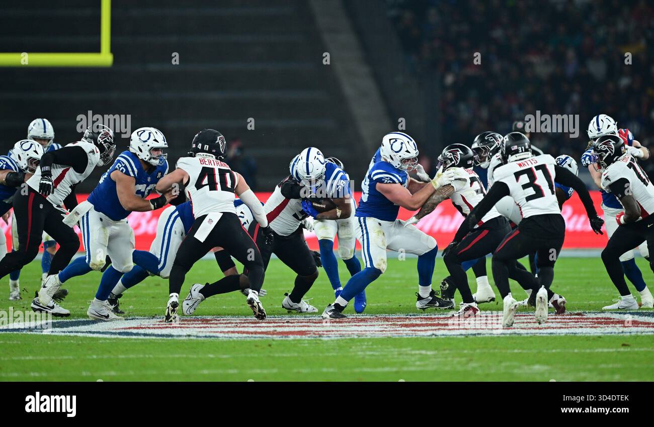 from left Zach Harrison, Jonathan Taylor (Colts) Berlin, November 9 ...