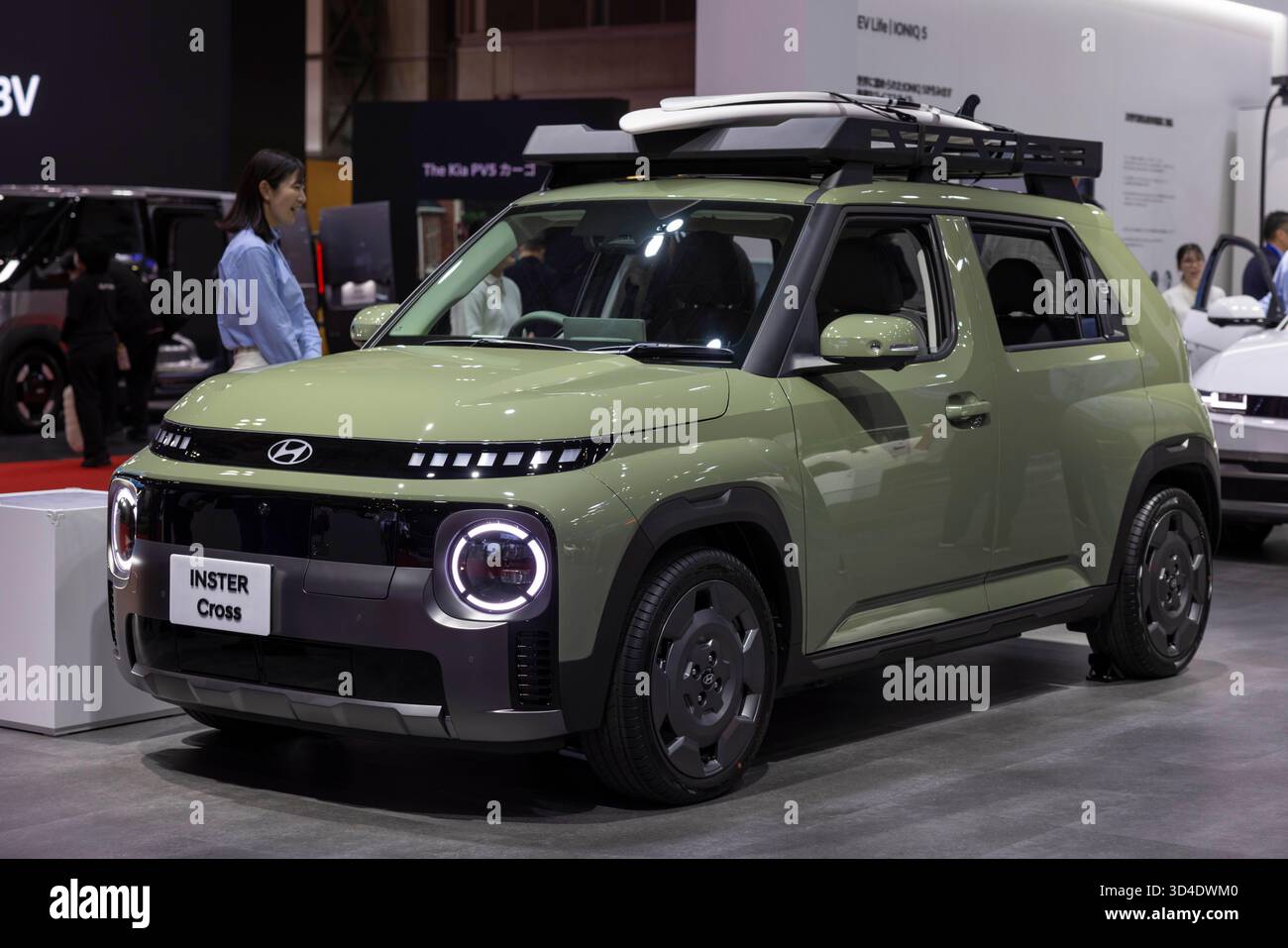 Tokyo, Japan. 30th Oct, 2025. Hyundai Inster Cross on display at Japan ...