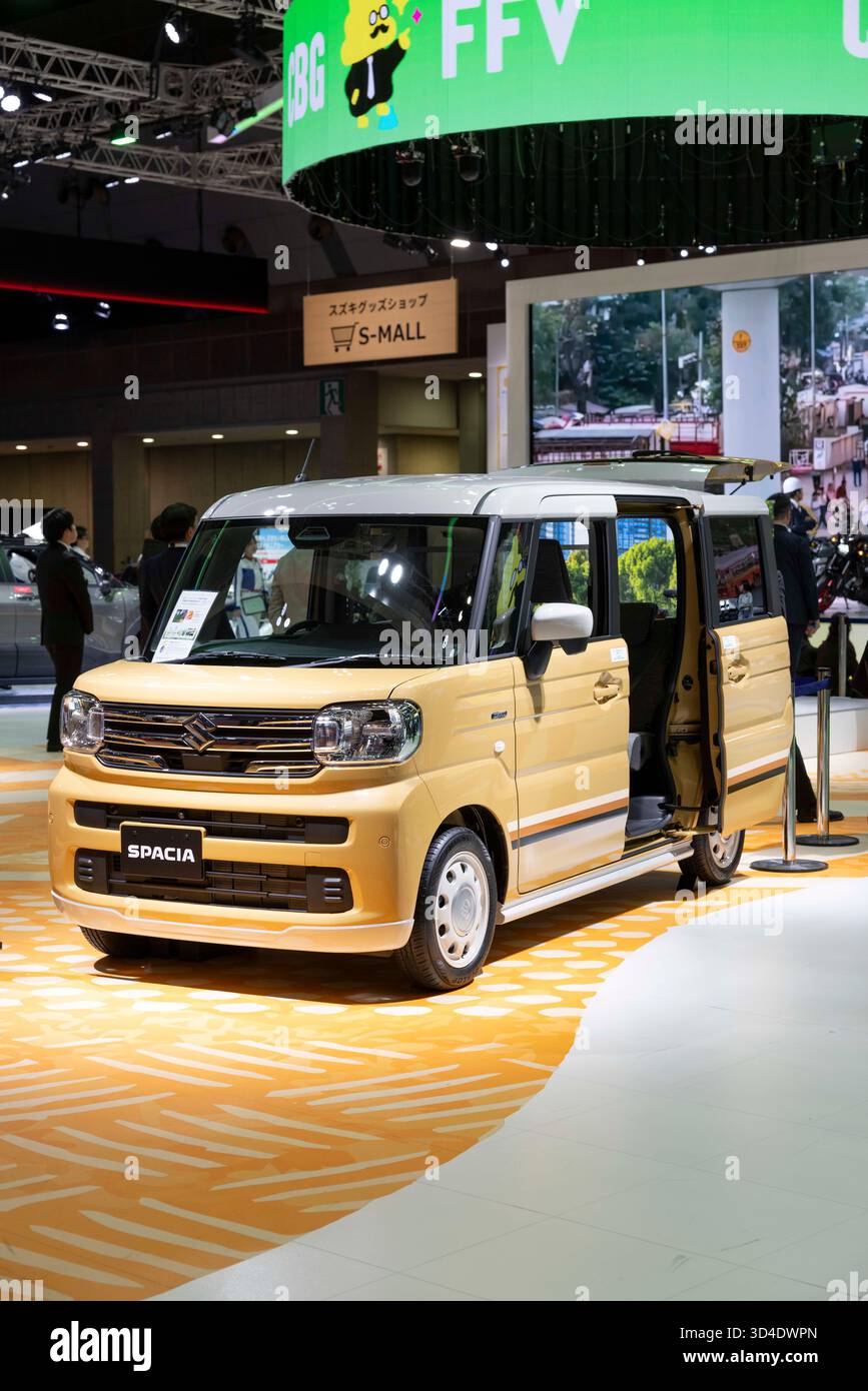 October 30, 2025, Tokyo, Japan: Suzuki Spacia on display at Japan ...