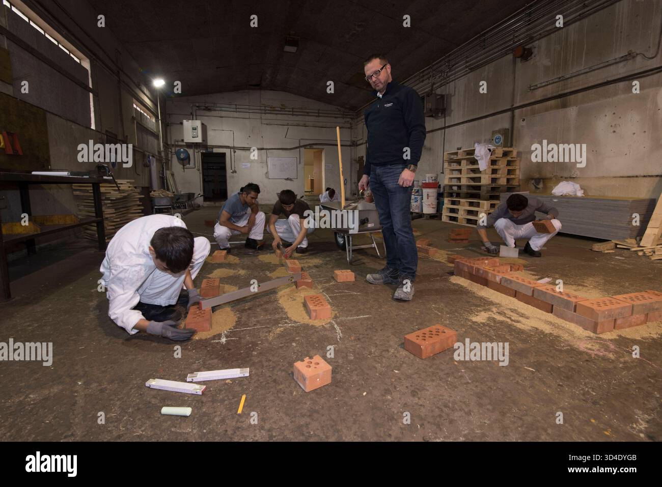 young people completing their vocational training as skilled workers ...