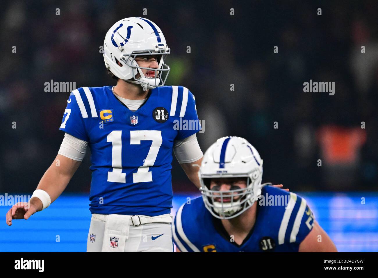 09 November 2025, Berlin: American Football: Professional League NFL ...