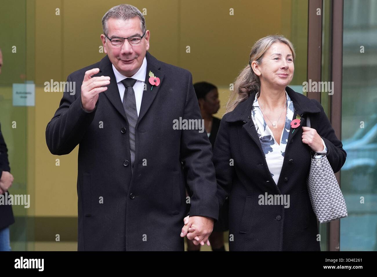 Former Northamptonshire Police chief constable Nick Adderley arriving ...