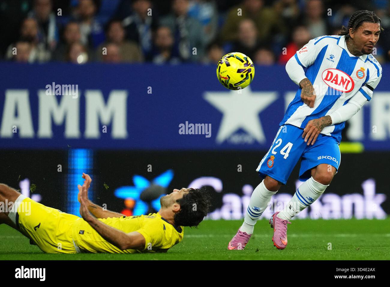 Thyrhys Dolan of RCD Espanyol during the La Liga EA Sports match ...