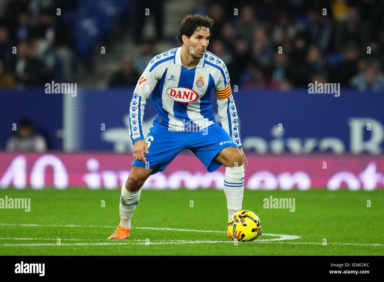 Leandro Cabrera of RCD Espanyol during the La Liga EA Sports match ...