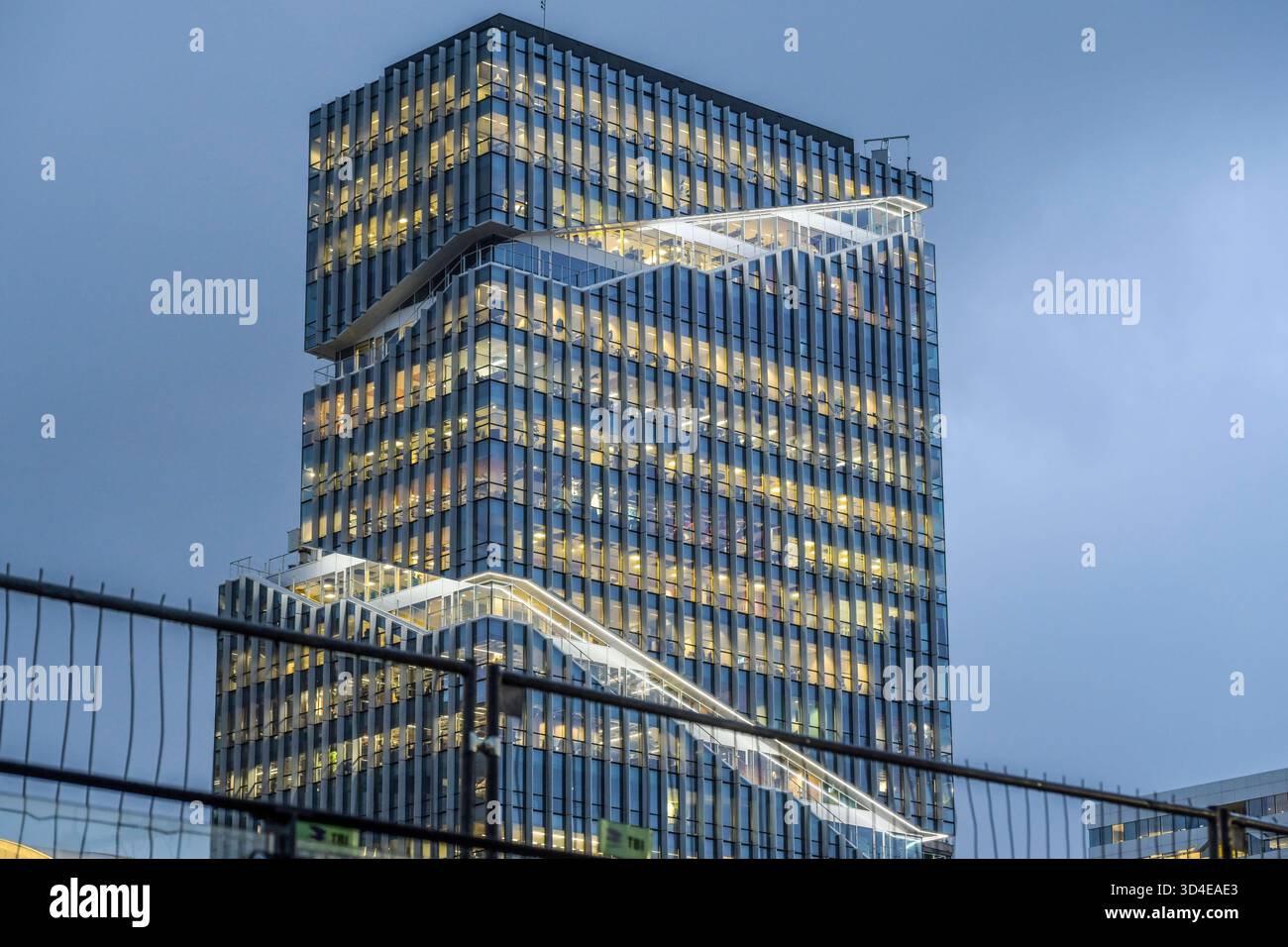 Vinoly-Turm, Teil des Mahler4-Komplex, Geschäftszentrum, Business ...
