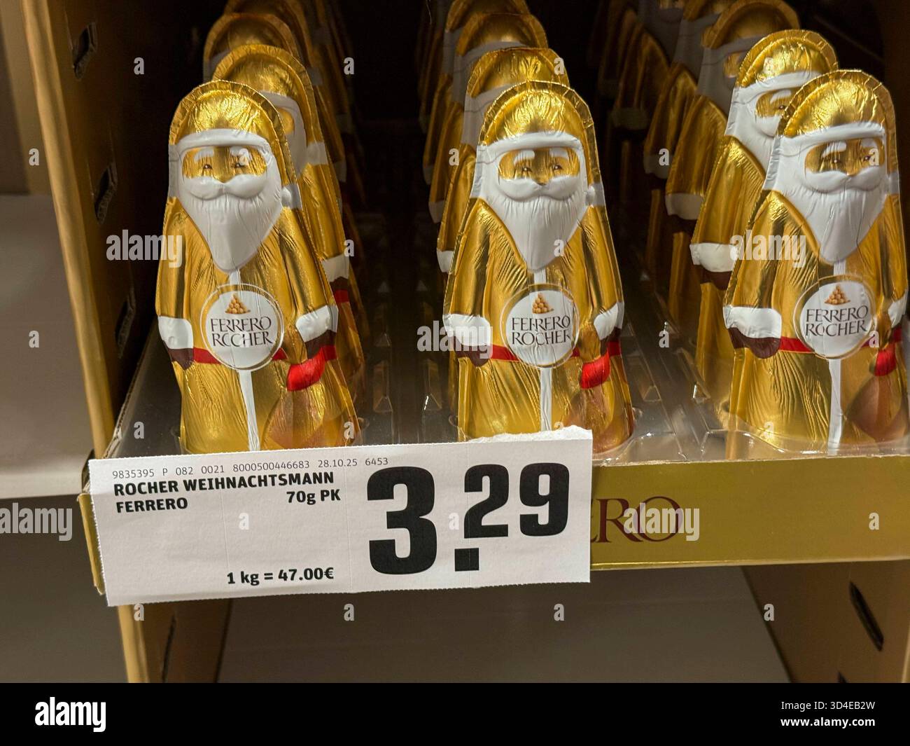 abb/SchokoWeihnachtsmaenner- Goldener Schokoladen Weihnachtsmaenner zum ...