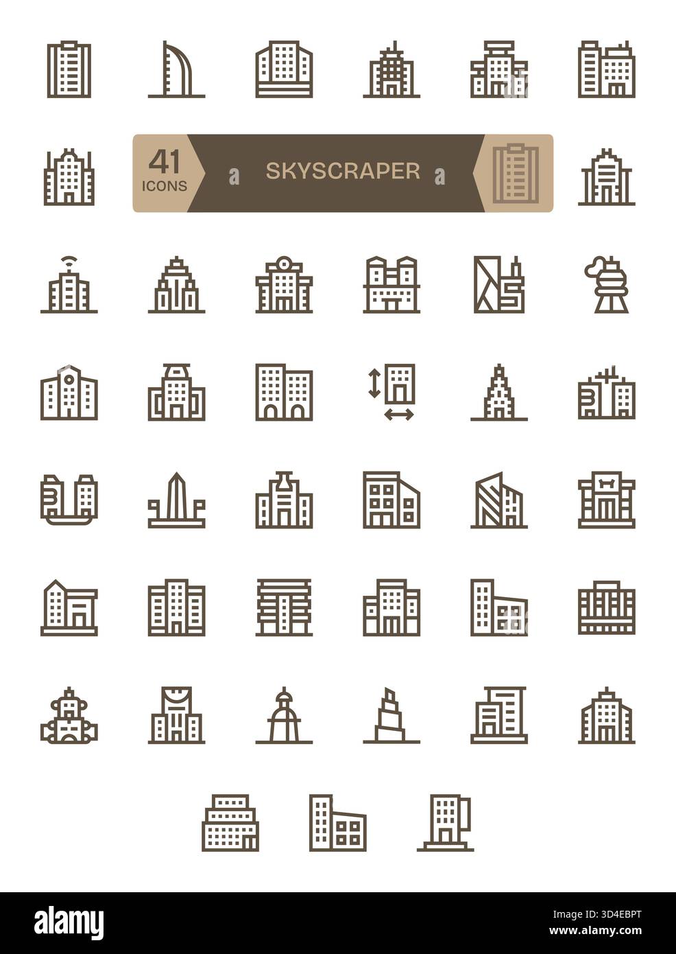 Mixed use building under construction Stock Vector Images - Alamy