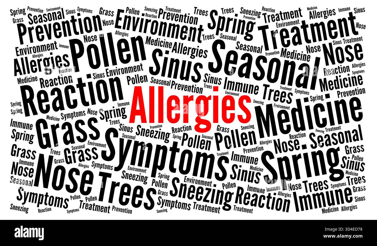 Allergies seasonal Cut Out Stock Images & Pictures - Alamy