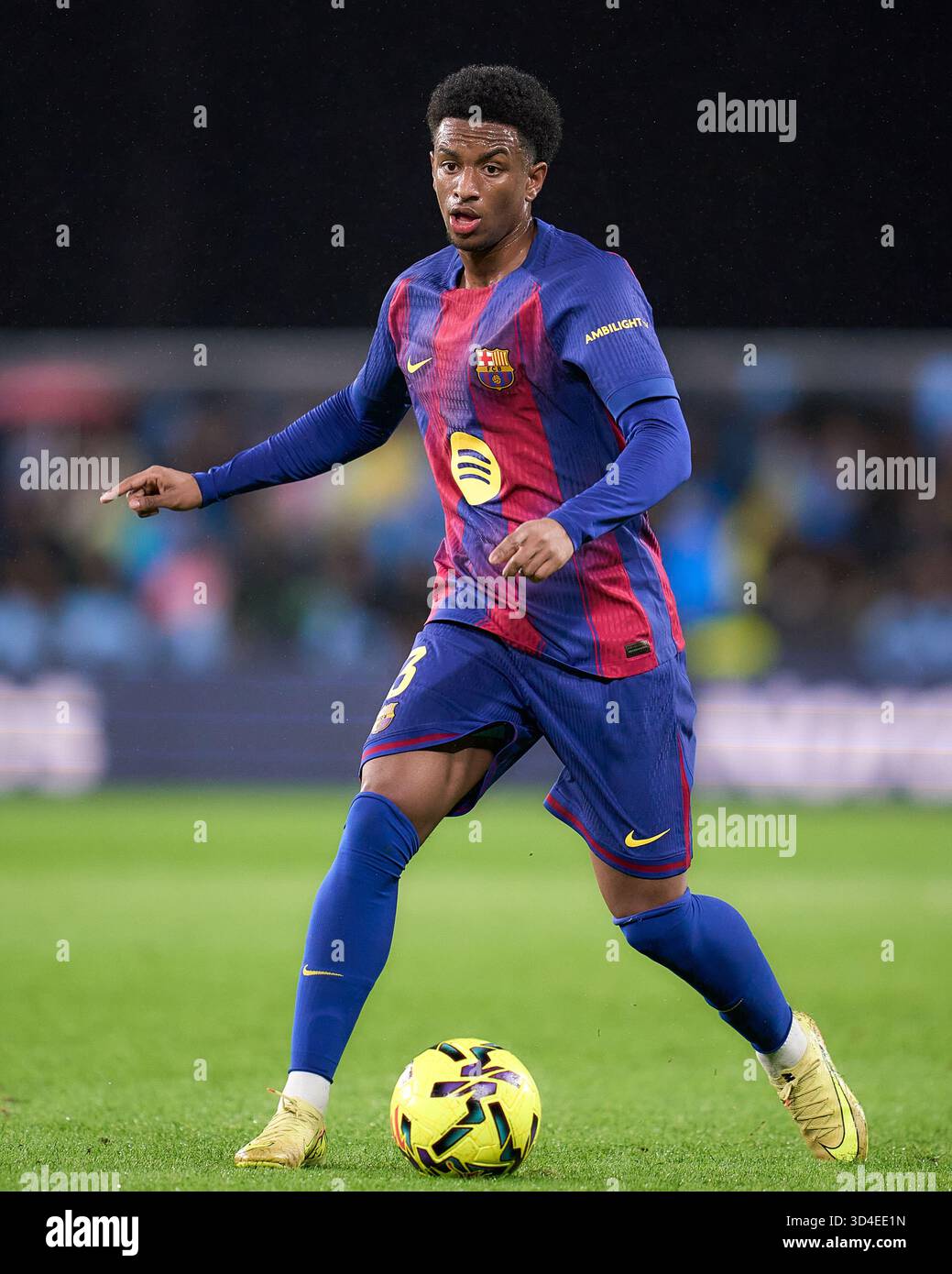 Alejandro Balde of FC Barcelona during the La Liga EA Sports match ...
