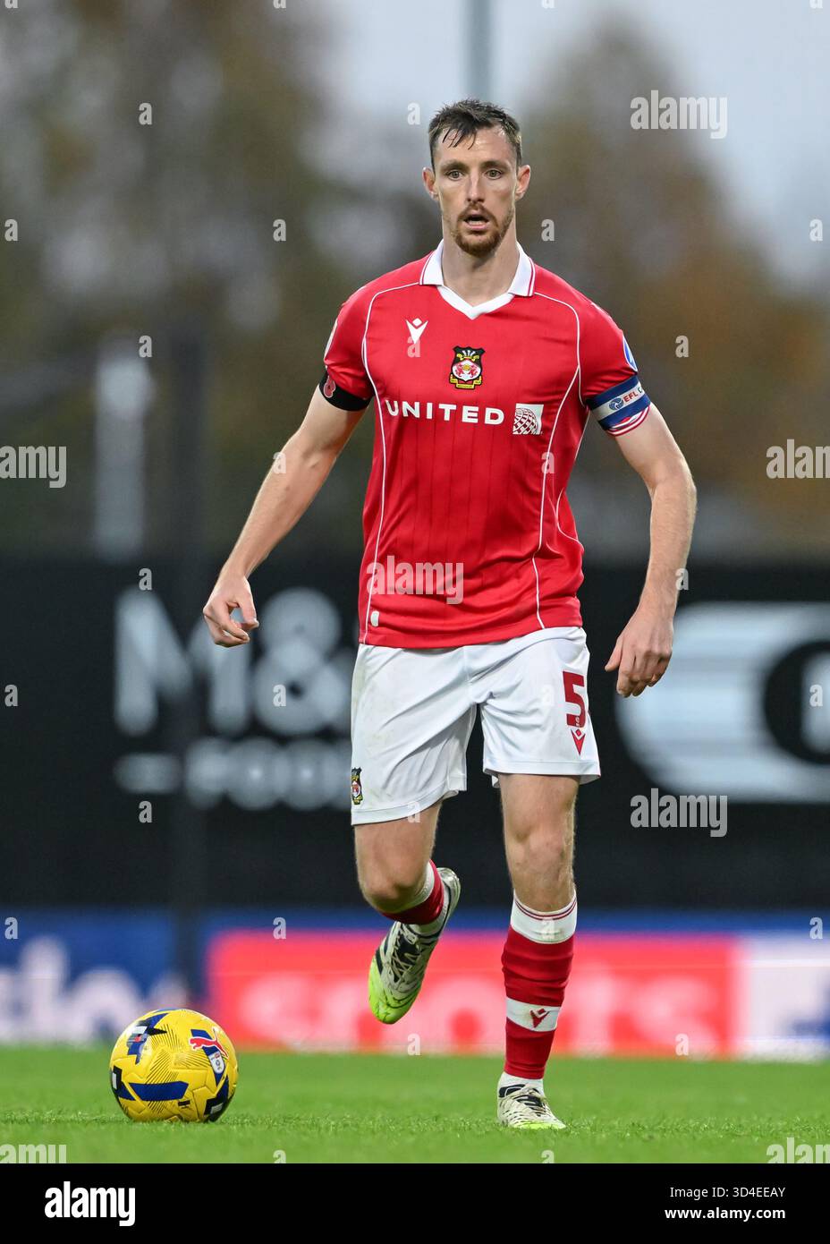 Wrexham's Dominic Hyam during the Sky Bet Championship match at the ...