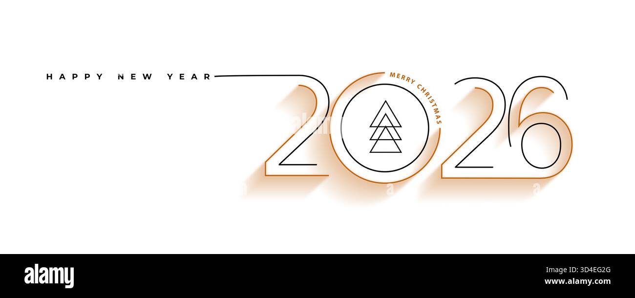 Happy new year 2026 gold hi-res stock photography and images - Alamy