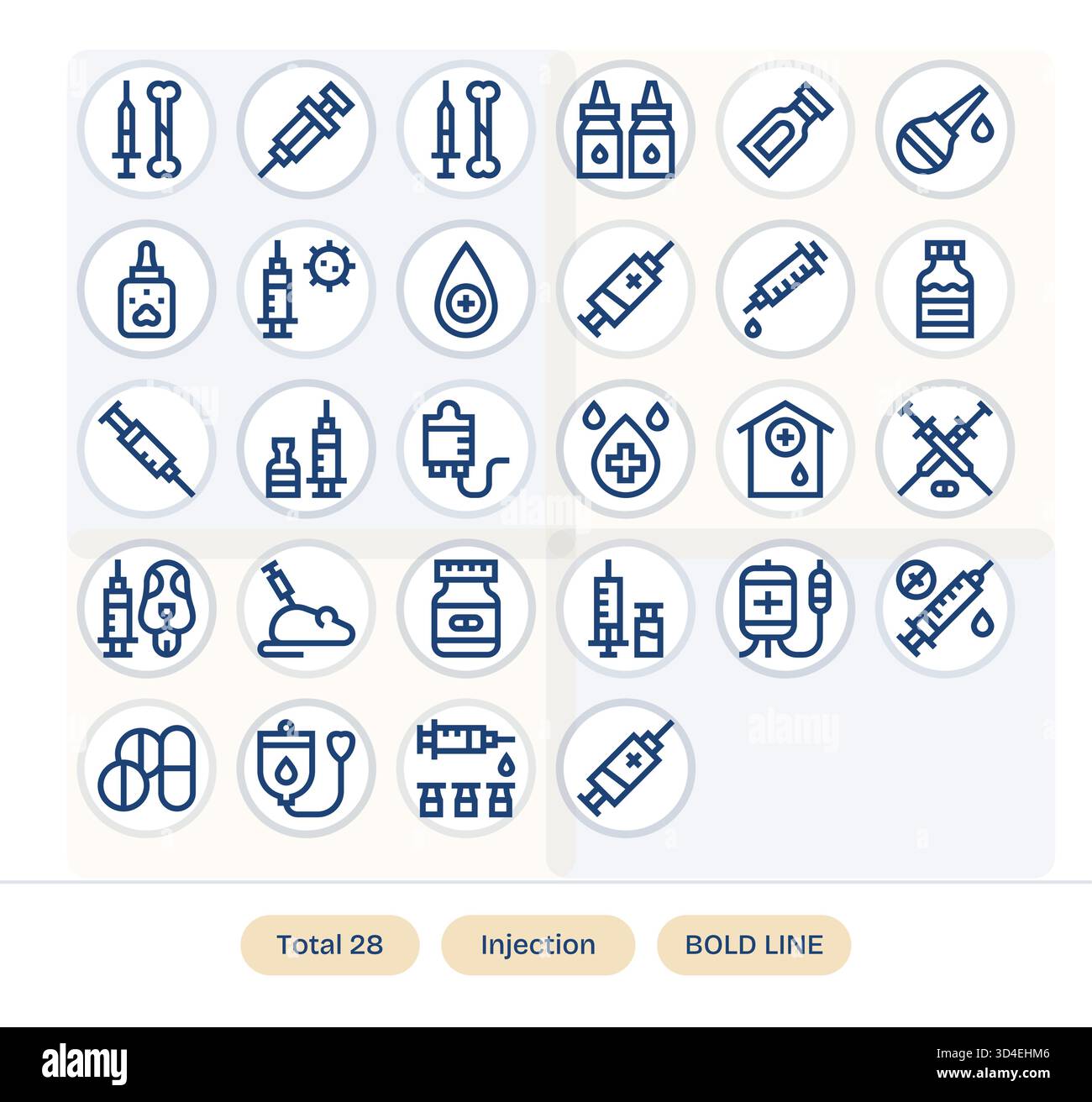 Scale your product visuals with 28 Bold Line icons inspired by ...