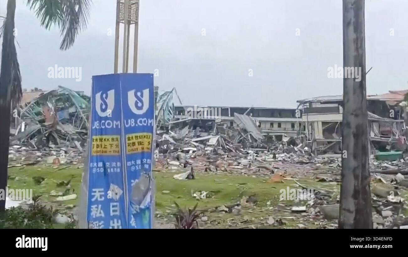 Image grab from footage released by Myanmar's military government ...