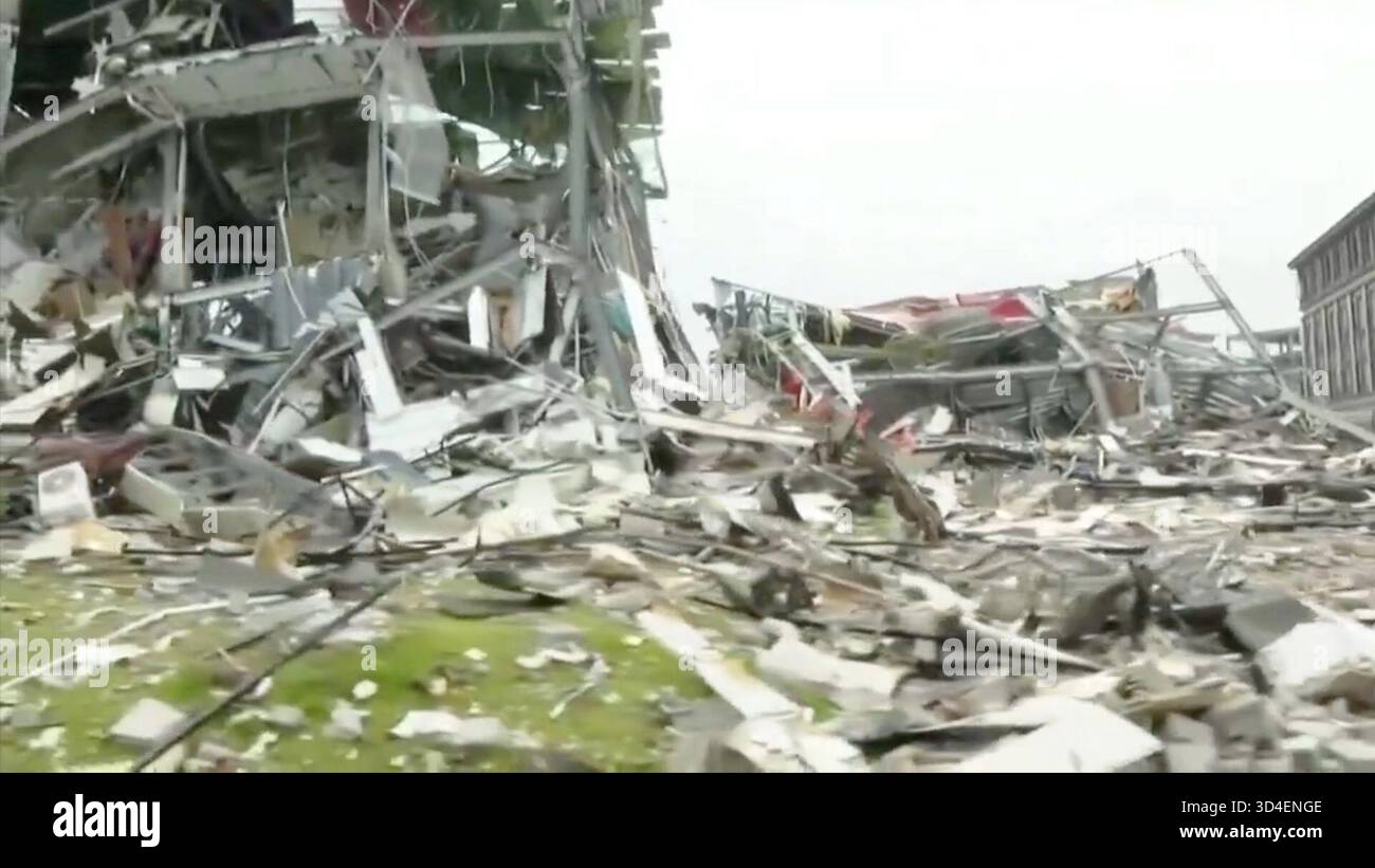 Image grab from footage released by Myanmar's military government ...