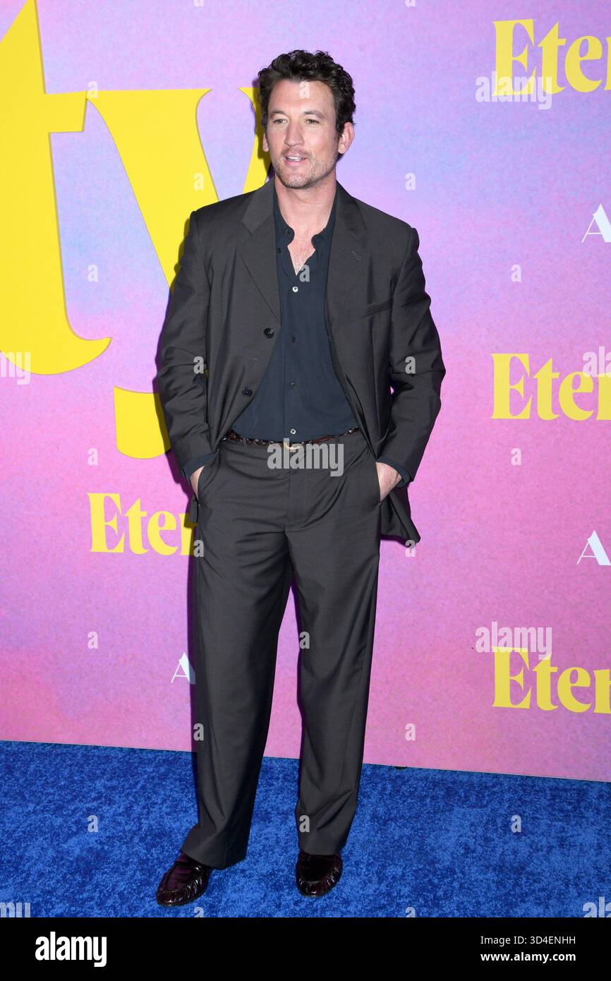 Miles Teller at arrivals for ETERNITY Special Screening, Regal Union ...