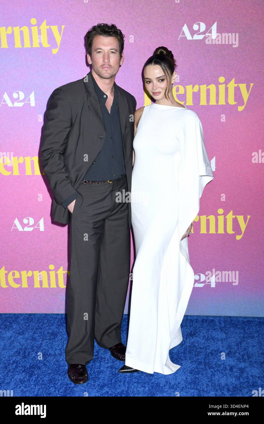 Miles Teller, Keleigh Sperry Teller at arrivals for ETERNITY Special ...