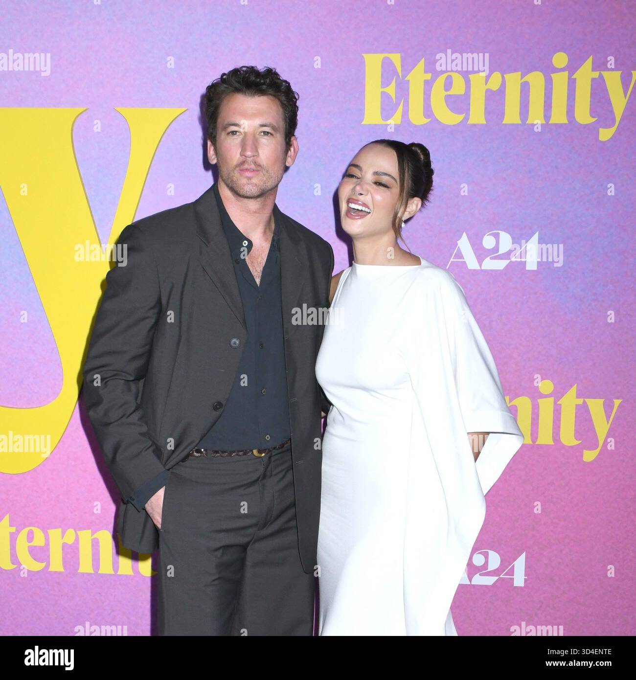 Miles Teller, Keleigh Sperry Teller at arrivals for ETERNITY Special ...