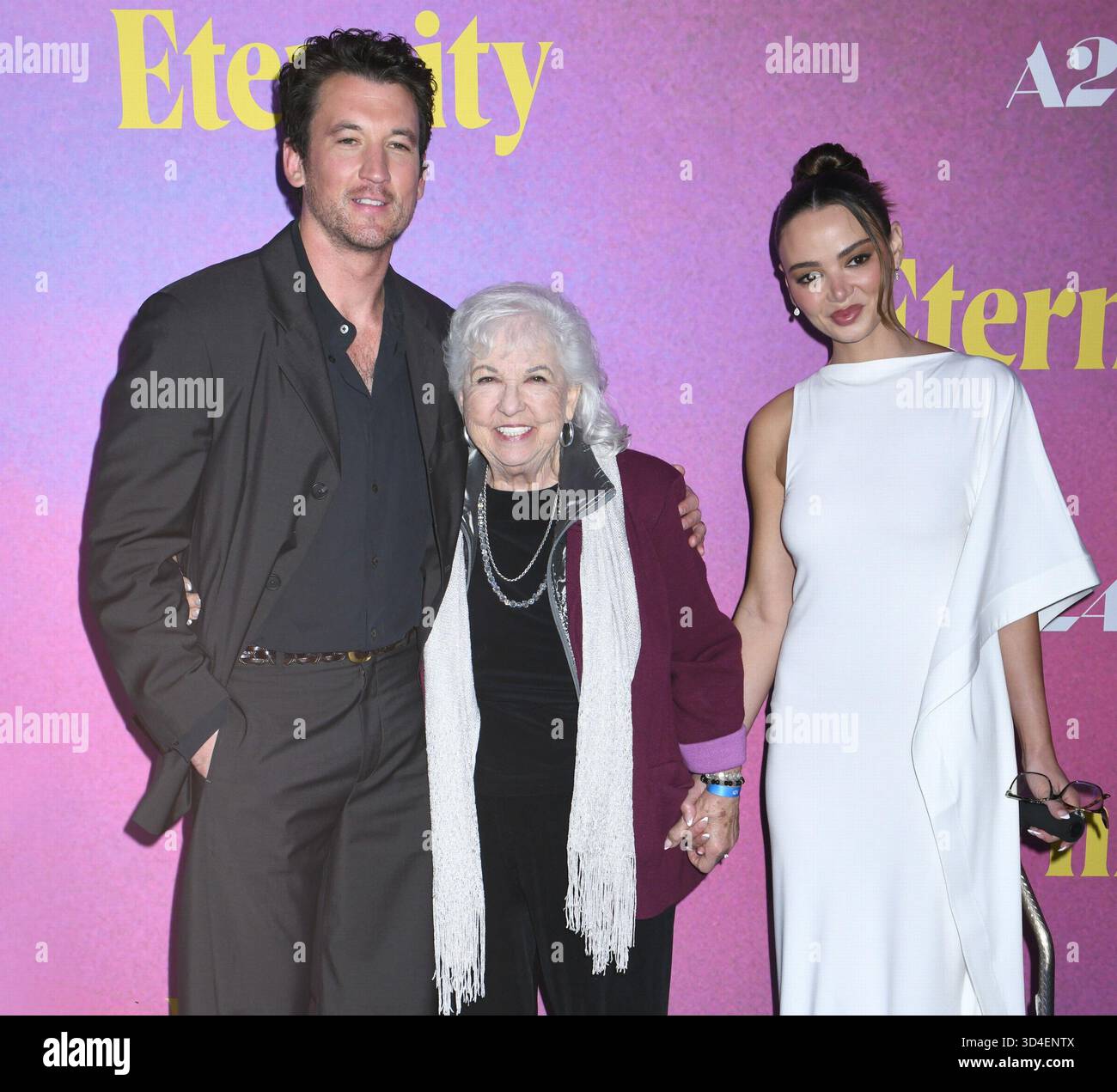 Miles Teller, Leona Flowers, Keleigh Sperry Teller at arrivals for ...