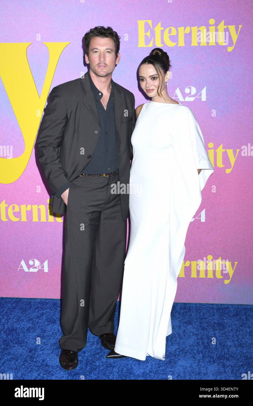Miles Teller, Keleigh Sperry Teller at arrivals for ETERNITY Special ...