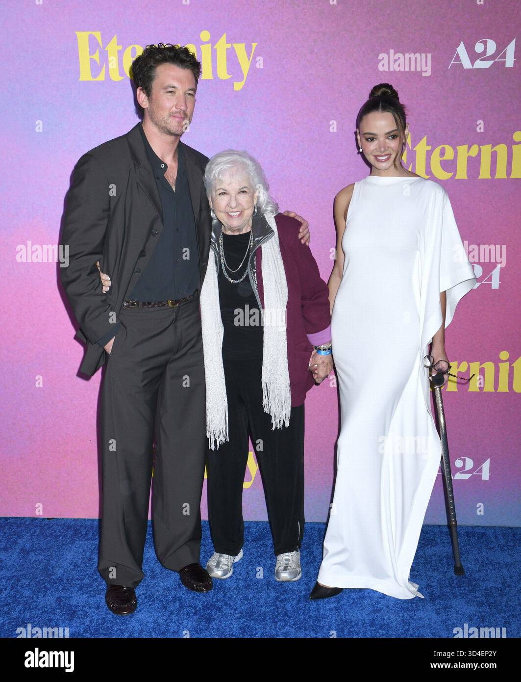 Miles Teller, Leona Flowers, Keleigh Sperry Teller at arrivals for ...